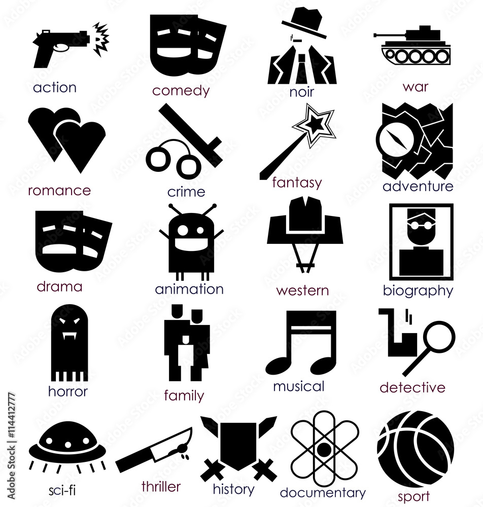 Biography Genre Clipart