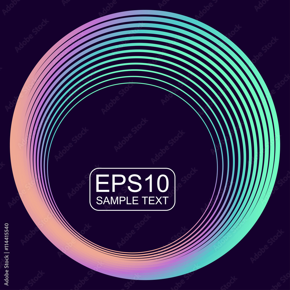 color circle background2 Stock Vector | Adobe Stock