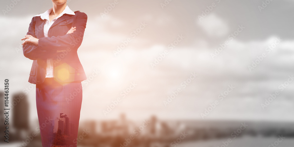 Confident business leader Stock Photo | Adobe Stock