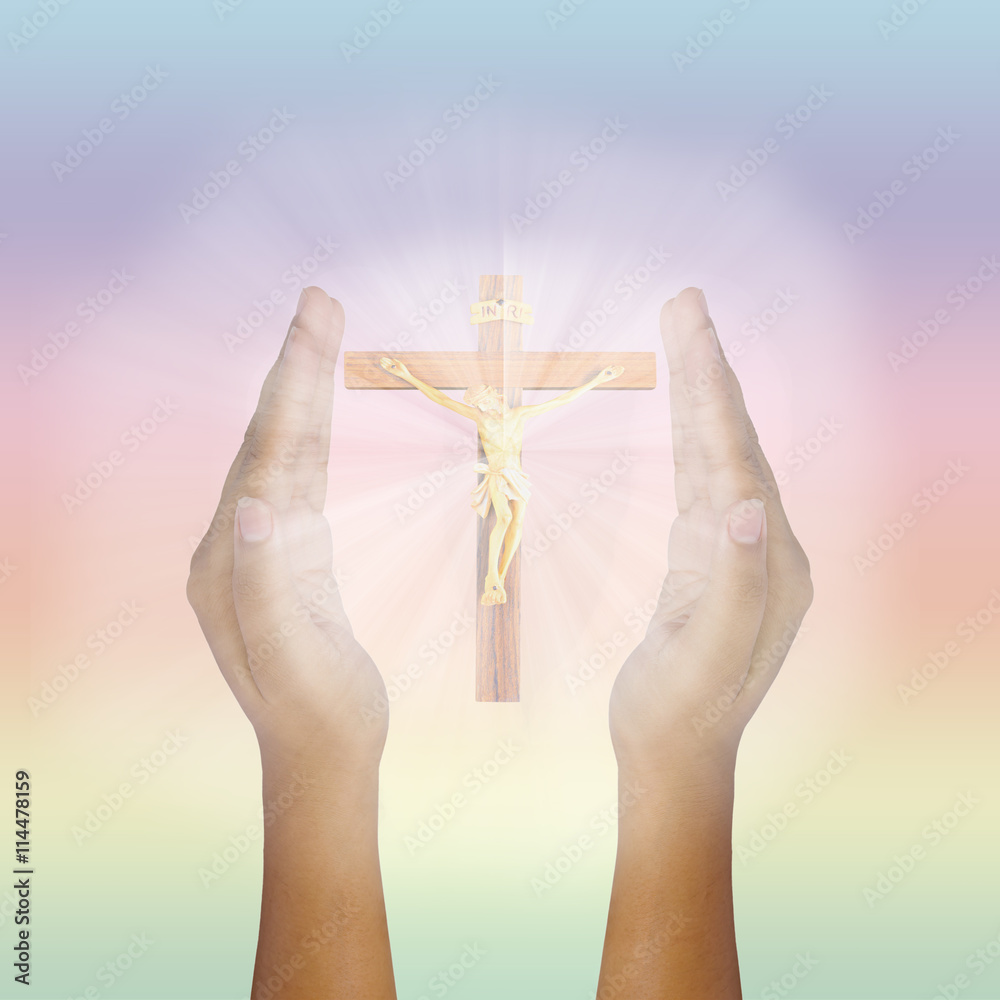 Jesus Hands On The Cross
