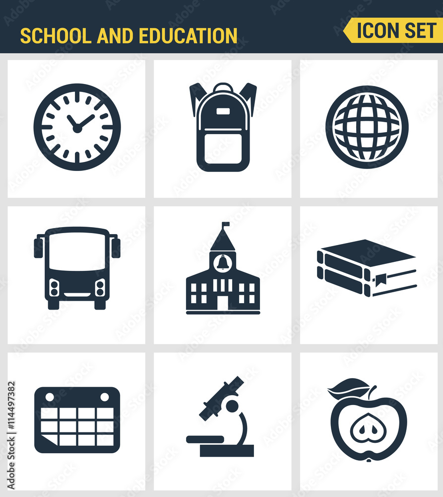 Elementary Education Icons