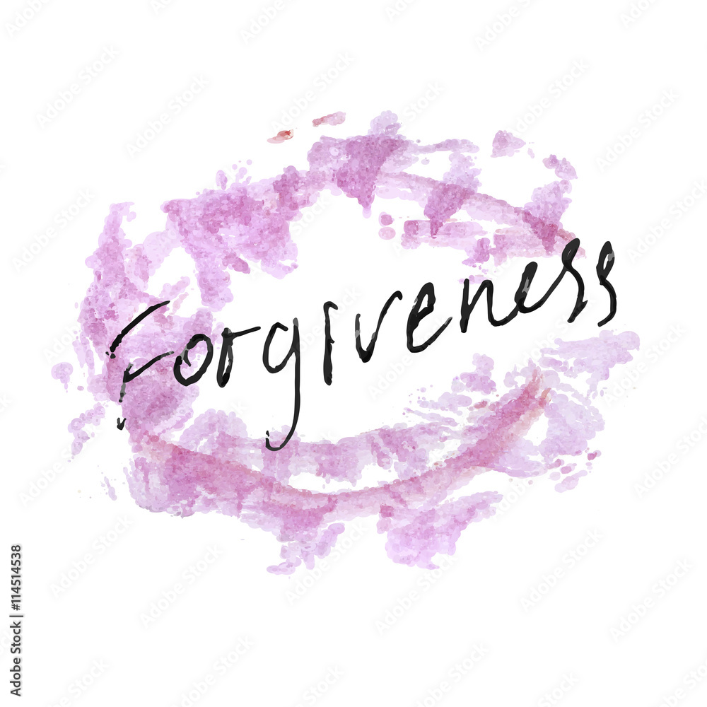 Forgiveness Word Art