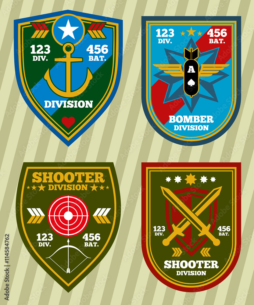 Army Unit Logos