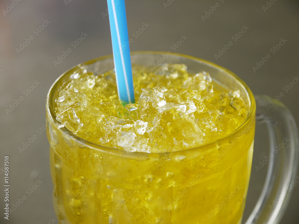 Chinese Thai herb juice, Chrysanthemum juice / refreshment cold drink ...