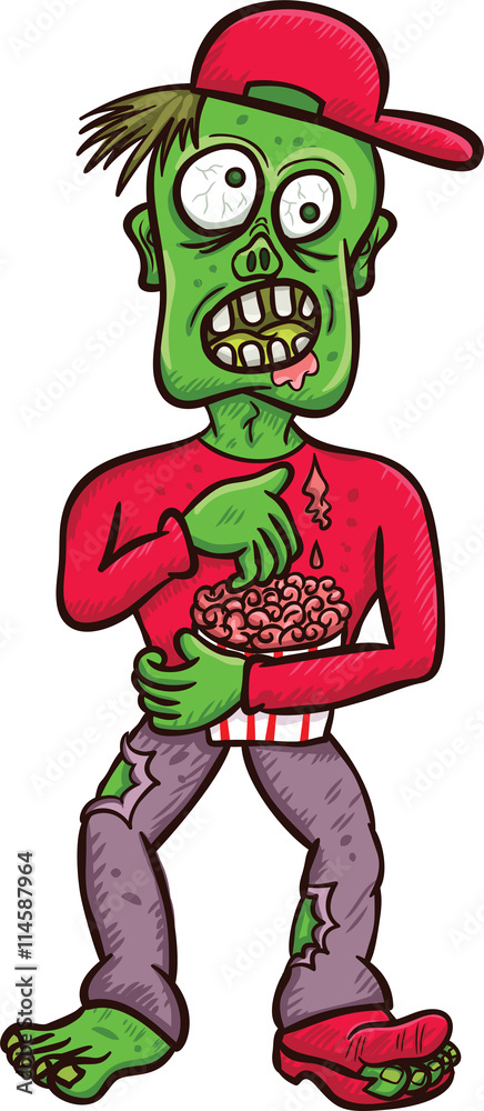 Zombie Cartoon Brains