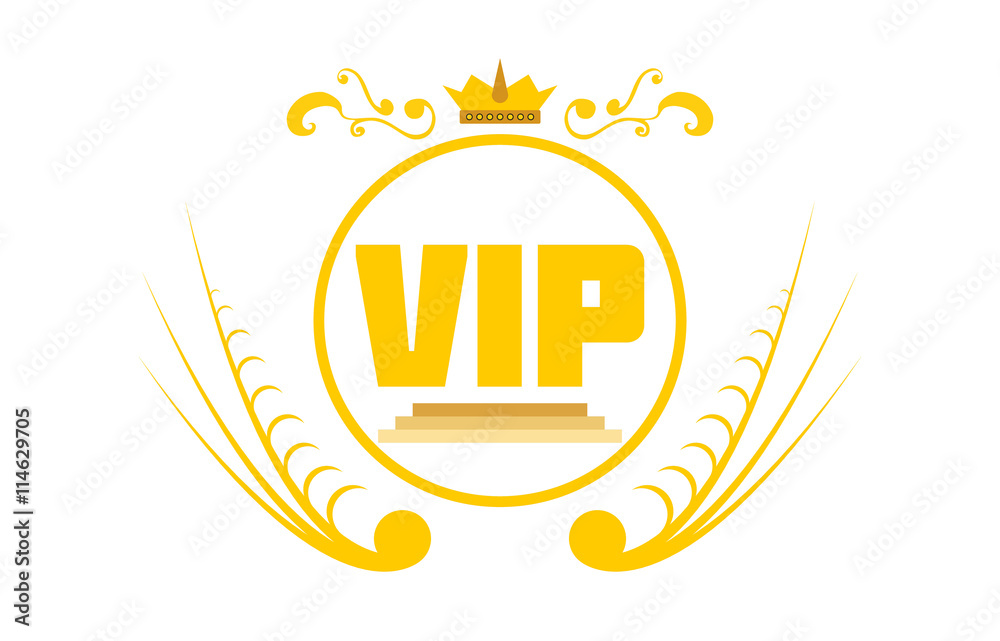 Vip Logo Gold