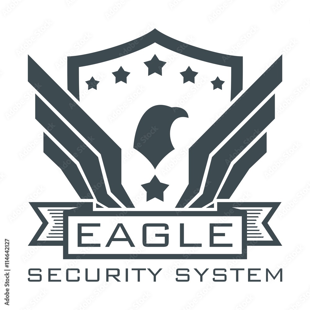 Eagle Logo, Security Logo, Eagle Wings Logo Security System, Eagle ...