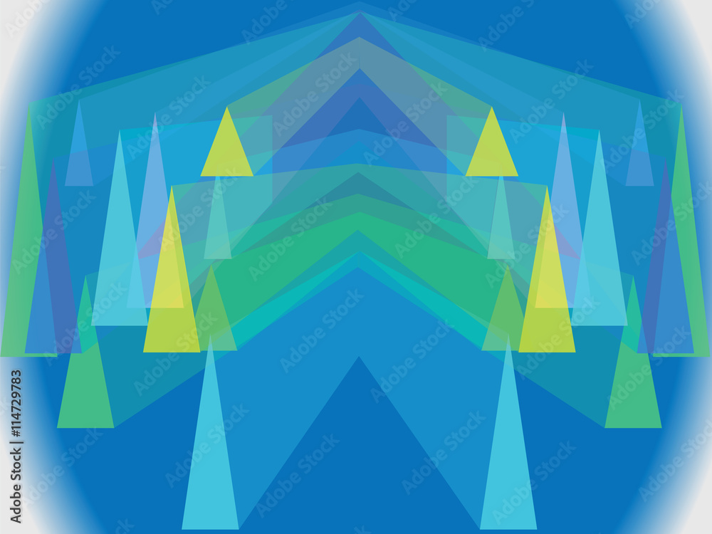 Abstract colorful geometric background of triangle Stock Illustration ...