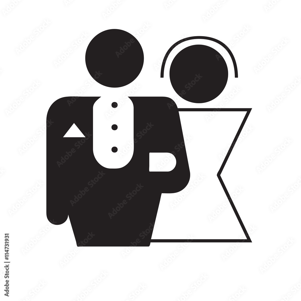 Marriage icon. Flat icon of Marriage. Marriage EPS. Vector illustration ...