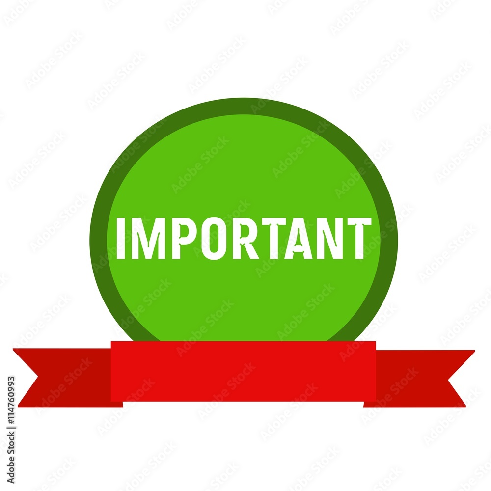 important white wording on Circle green background ribbon red Stock ...
