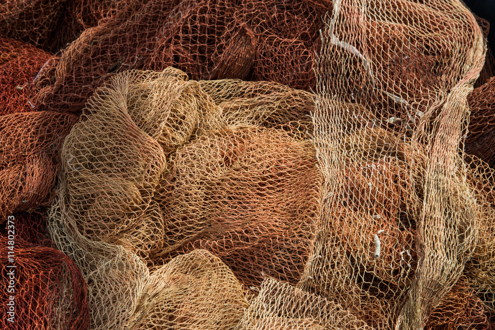 Foto Stock Reti per la pesca a strascico | Adobe Stock