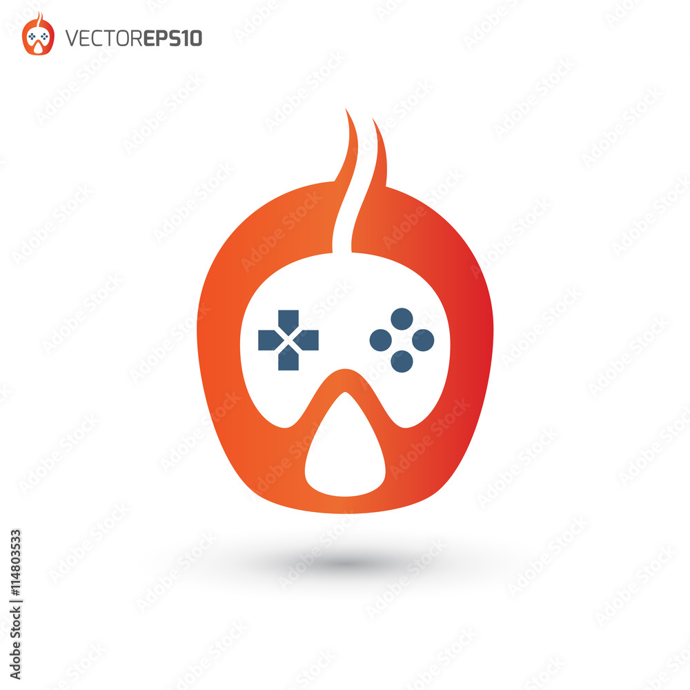 Gamer Logo Stock Vector | Adobe Stock