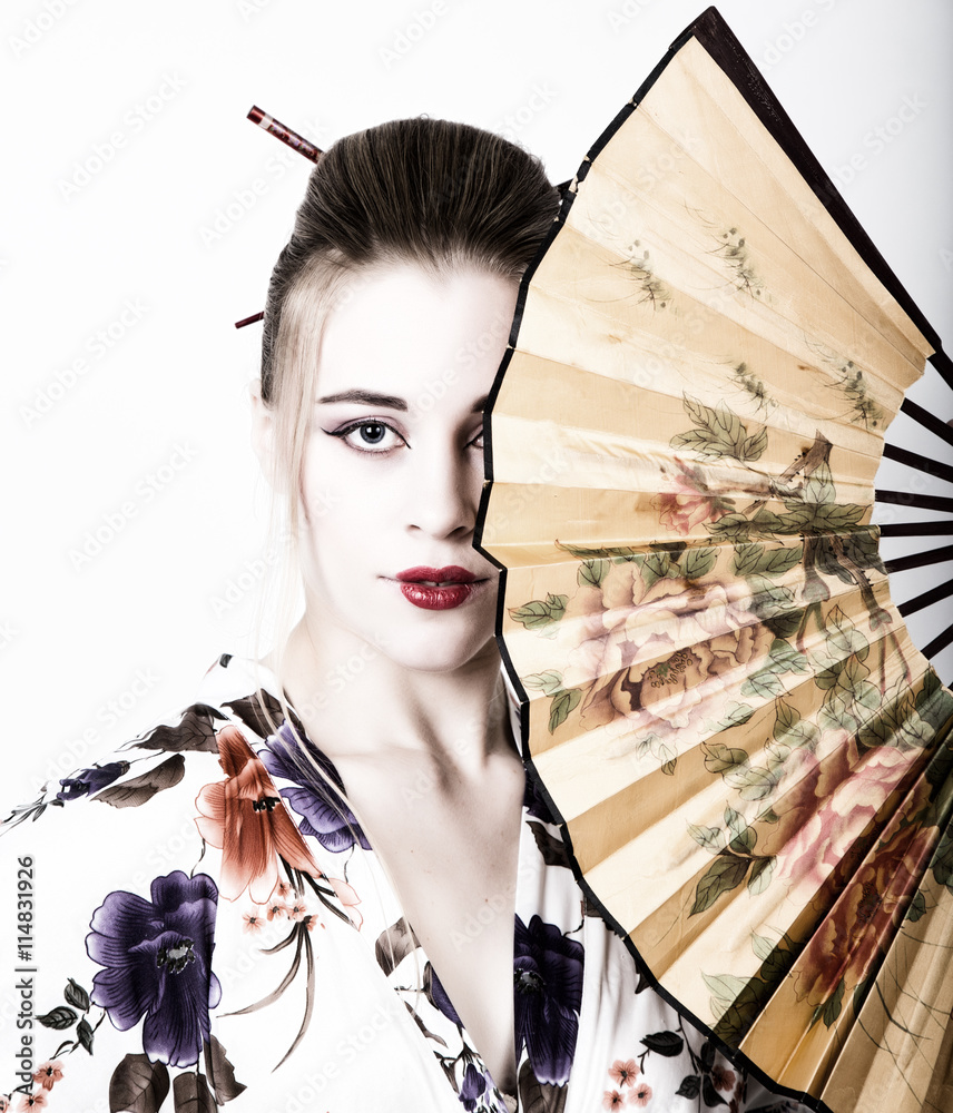 Chinese Geisha Makeup