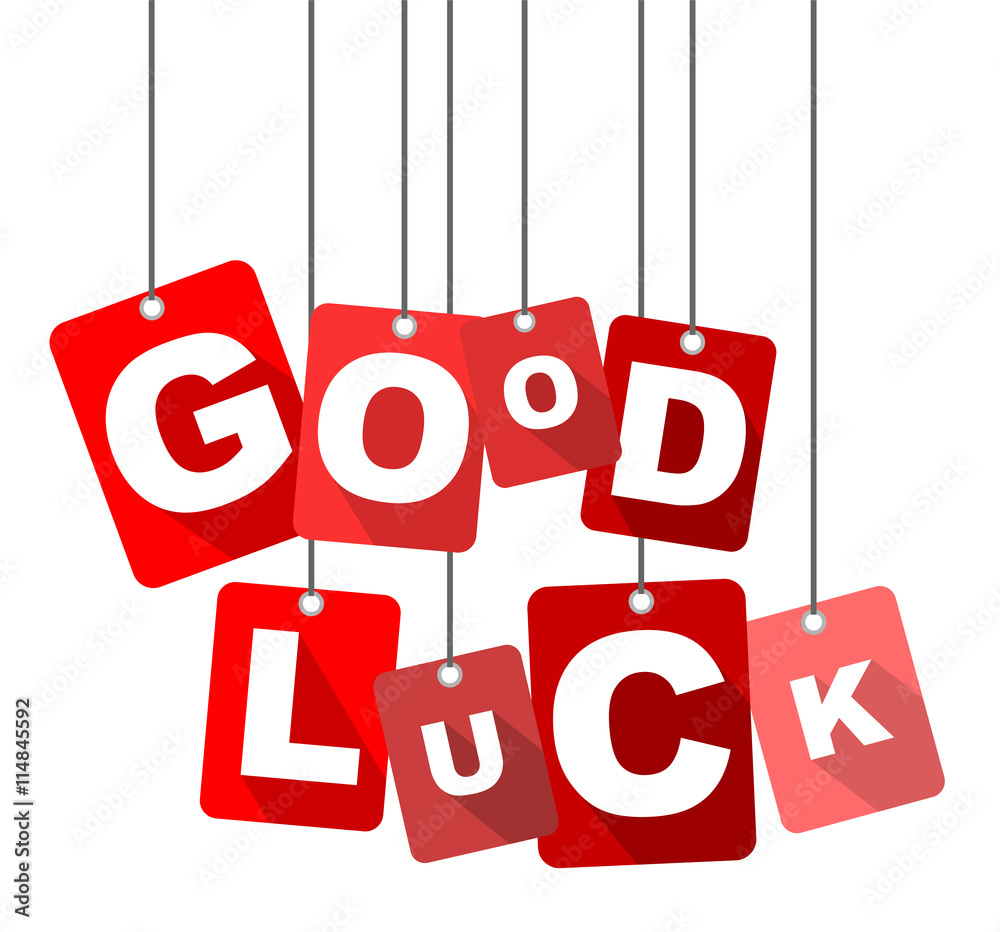 good luck, red vector good luck, flat vector good luck, background good ...