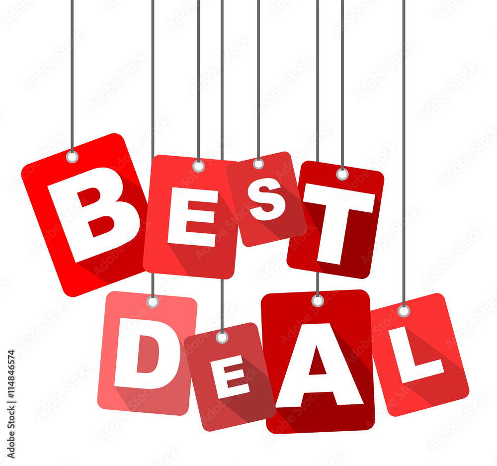best deal, red vector best deal, flat vector best deal, background best ...