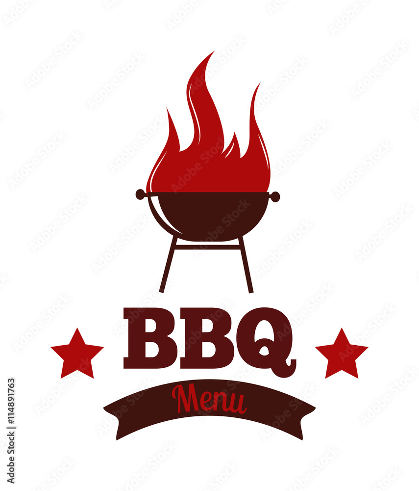 Barbecue logo and grill labels set, badge and emblem. BBQ logo vector ...
