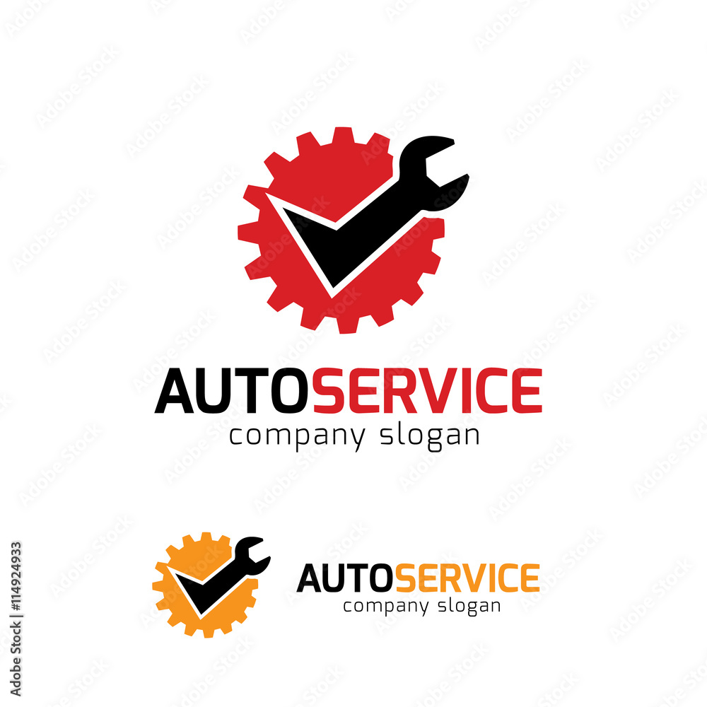 Car service Logo, Automotive logo,auto service symbol. Stock Vector ...