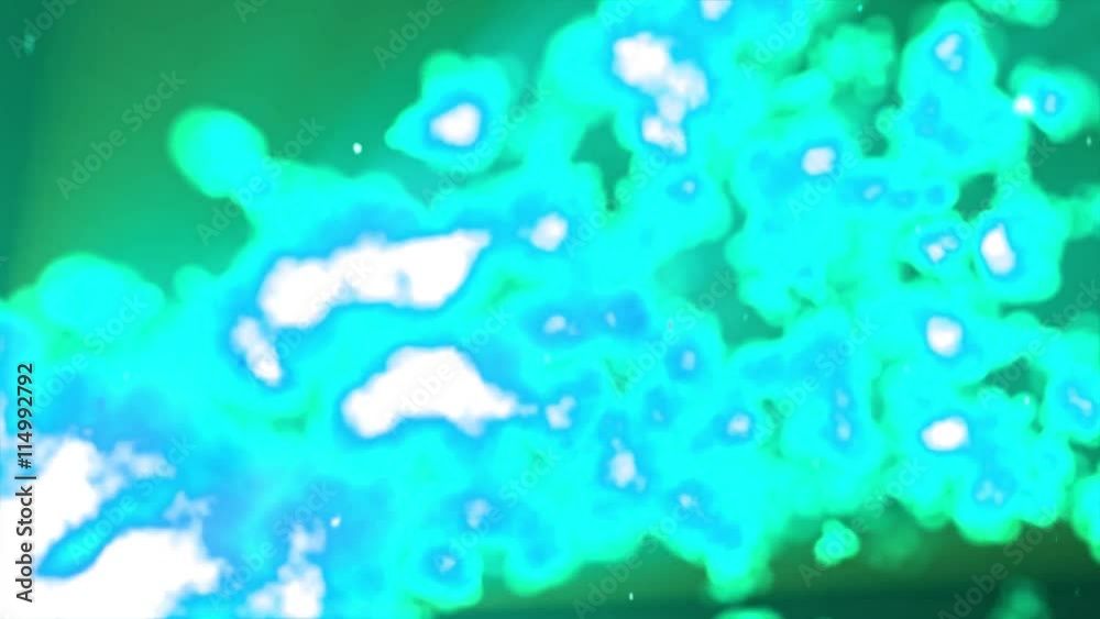 Seamless animation of x-ray blue fire blaze and smoke texture pattern ...