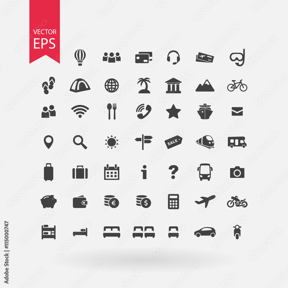 Travel And Tourism Symbols