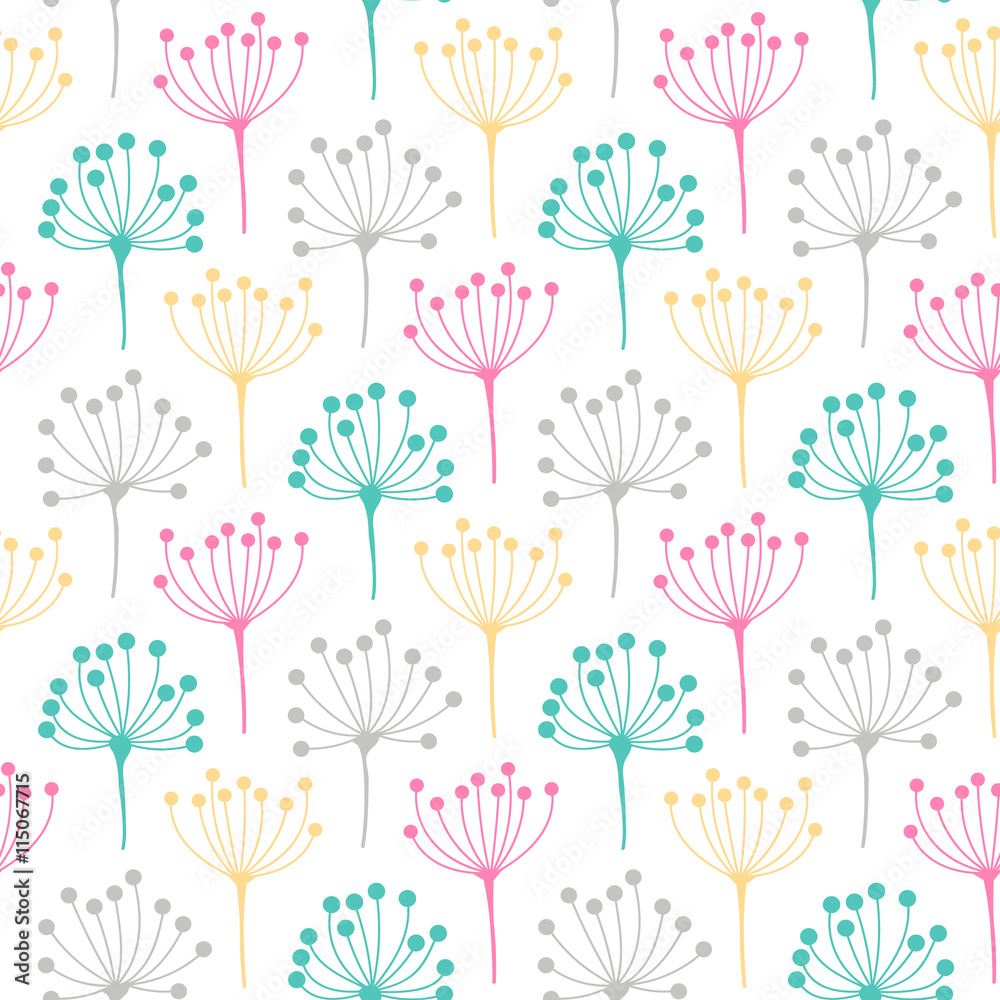 Light Color Flower Backgrounds