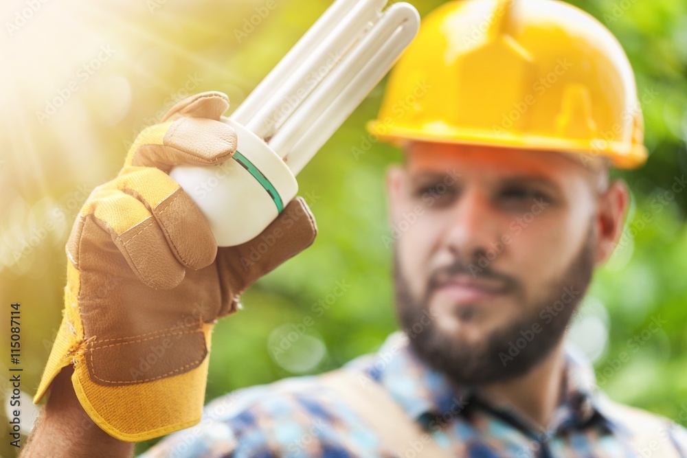 Electrician. Stock Photo | Adobe Stock