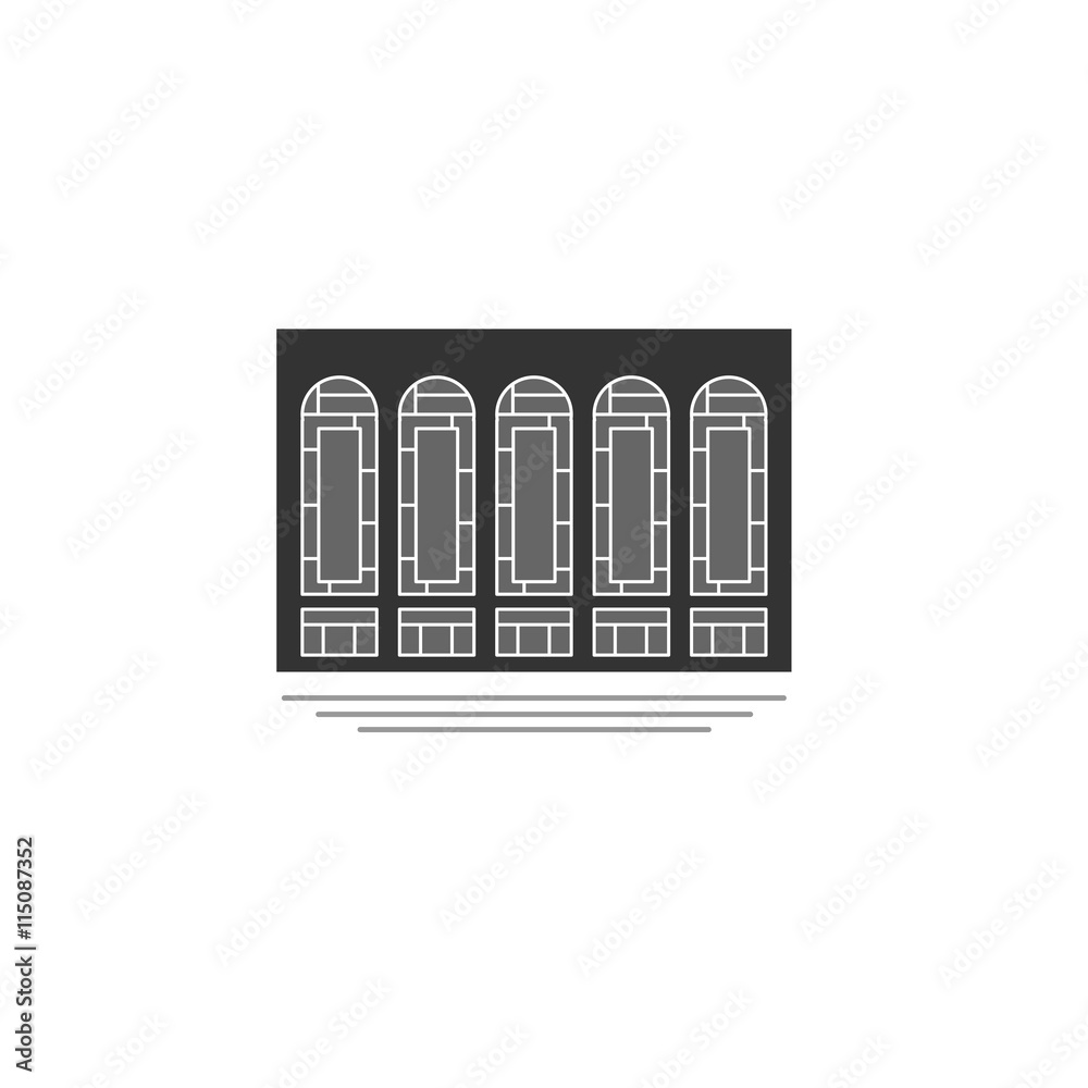 Metropolitan Opera. icon, symboll, emblem. vector illustration. Stock ...