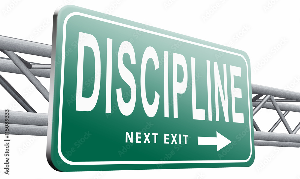 Self Control Sign