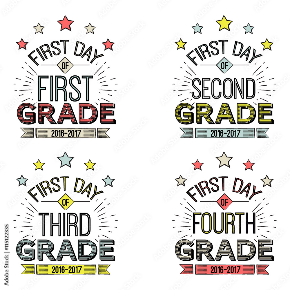 First Day of School Signs.These can be framed, taped to a popsicle ...