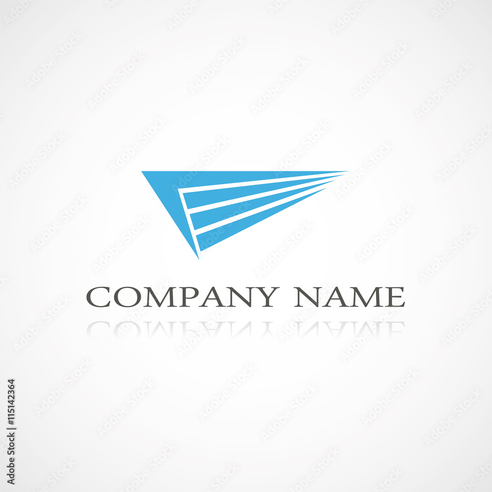 wings business logo Stock Vector | Adobe Stock