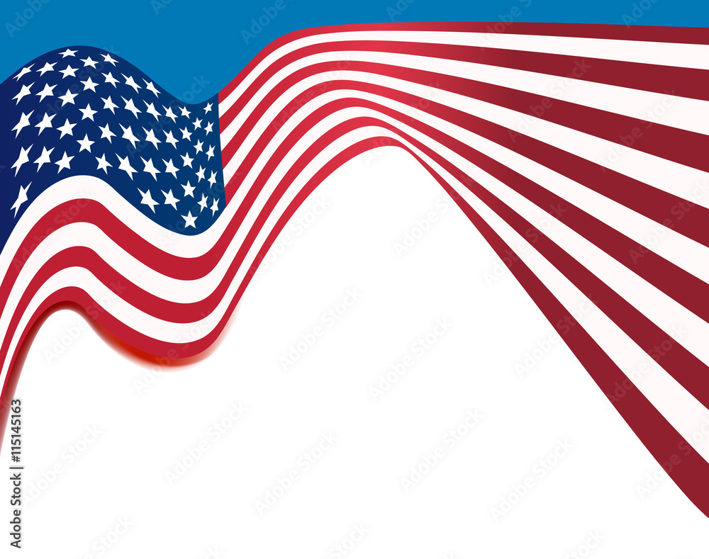 american flag background, usa national colors wavy background Stock ...