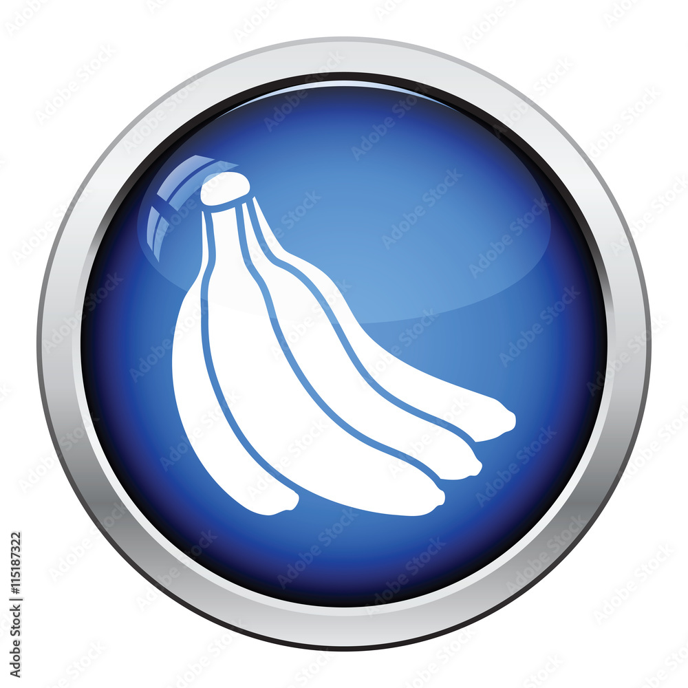 Icon of Banana Stock Vector | Adobe Stock