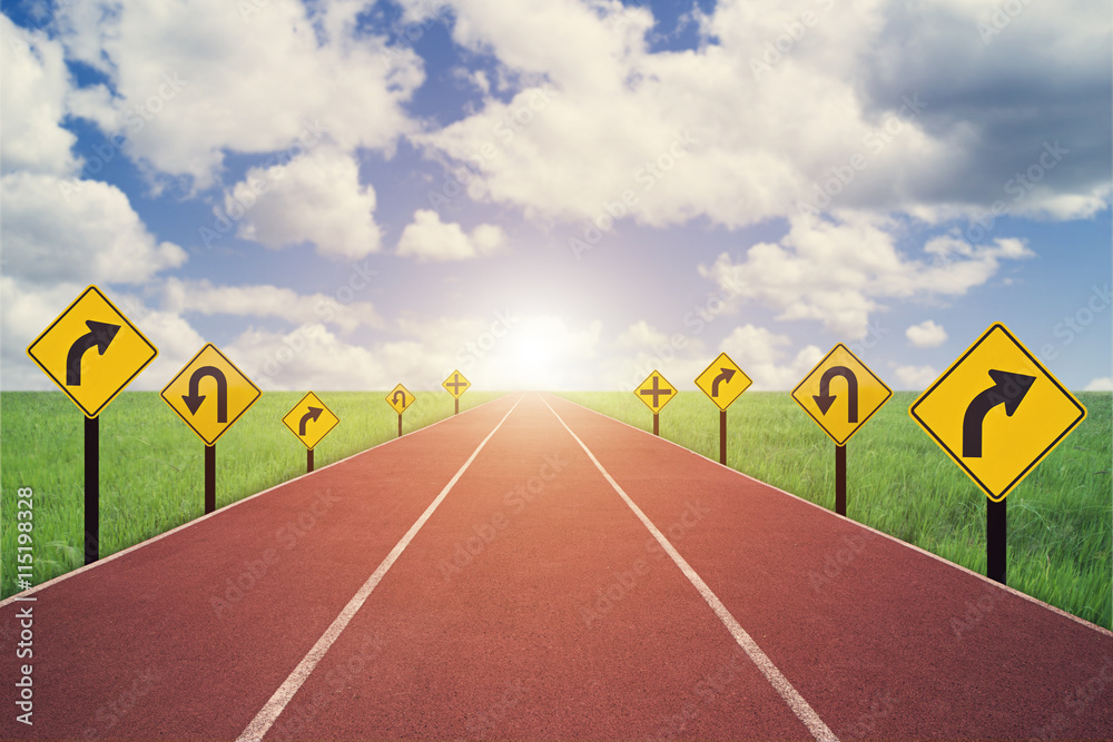 Run Track To Success and sign which symbol success. Concept for Stock ...