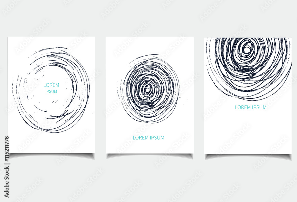 circle template set Stock Vector | Adobe Stock