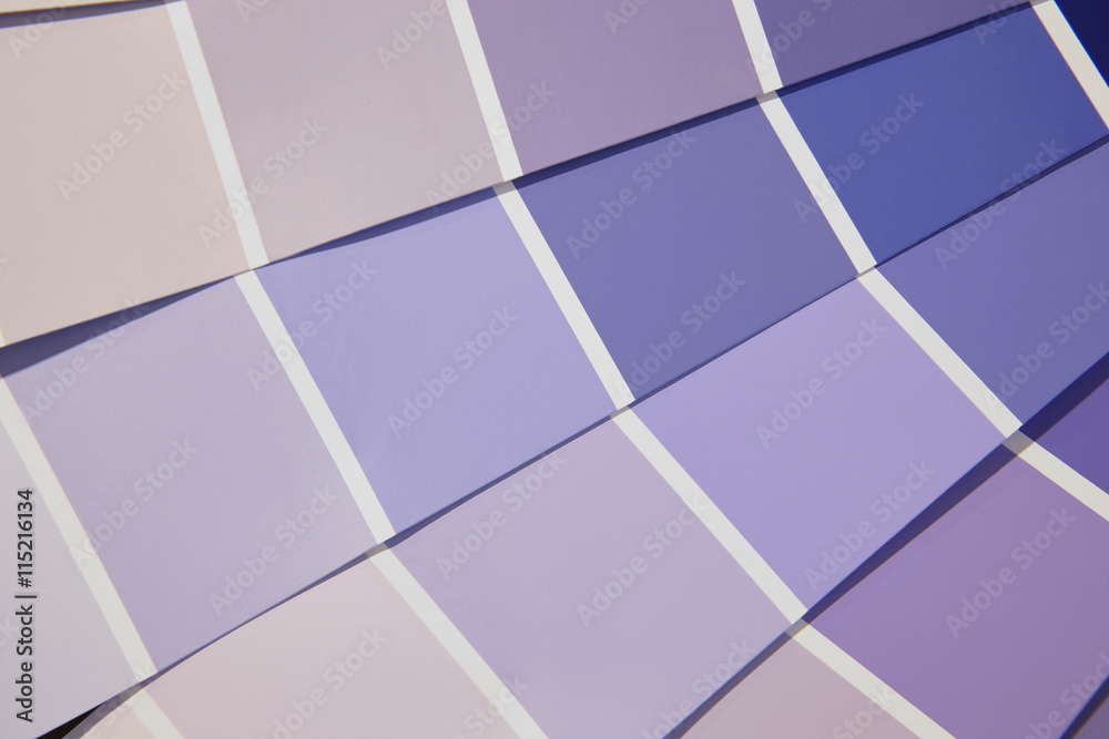 Card color palette in purple tones. Stock Photo | Adobe Stock