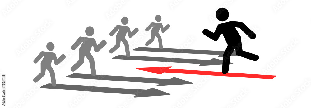 Menschen Gruppe Unterschied Stock Vector | Adobe Stock