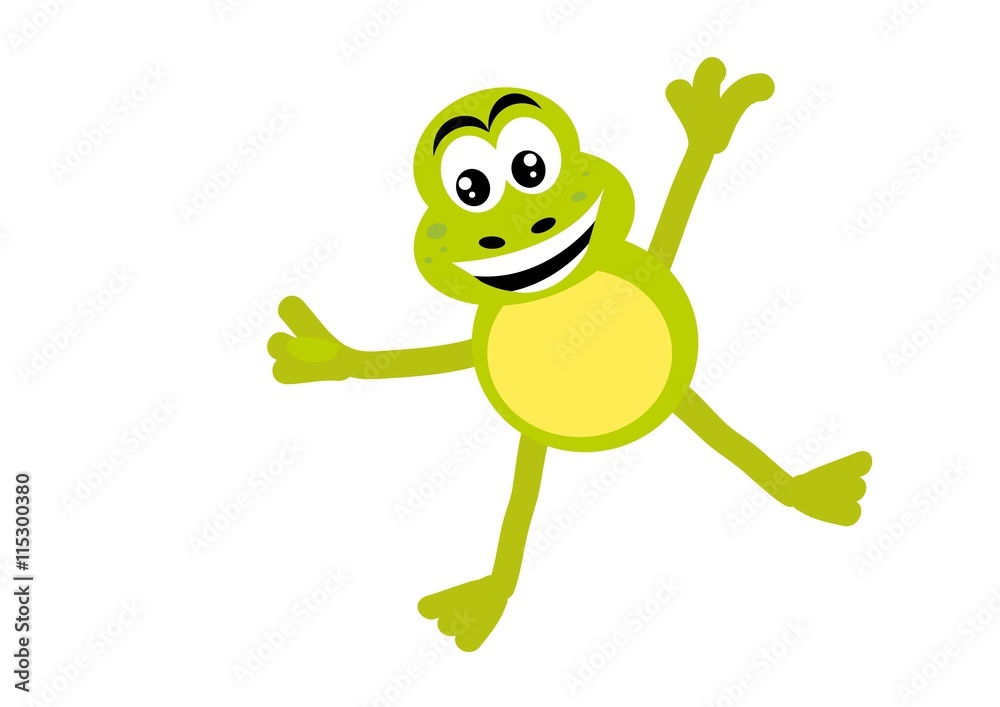 żaba vector de Stock | Adobe Stock