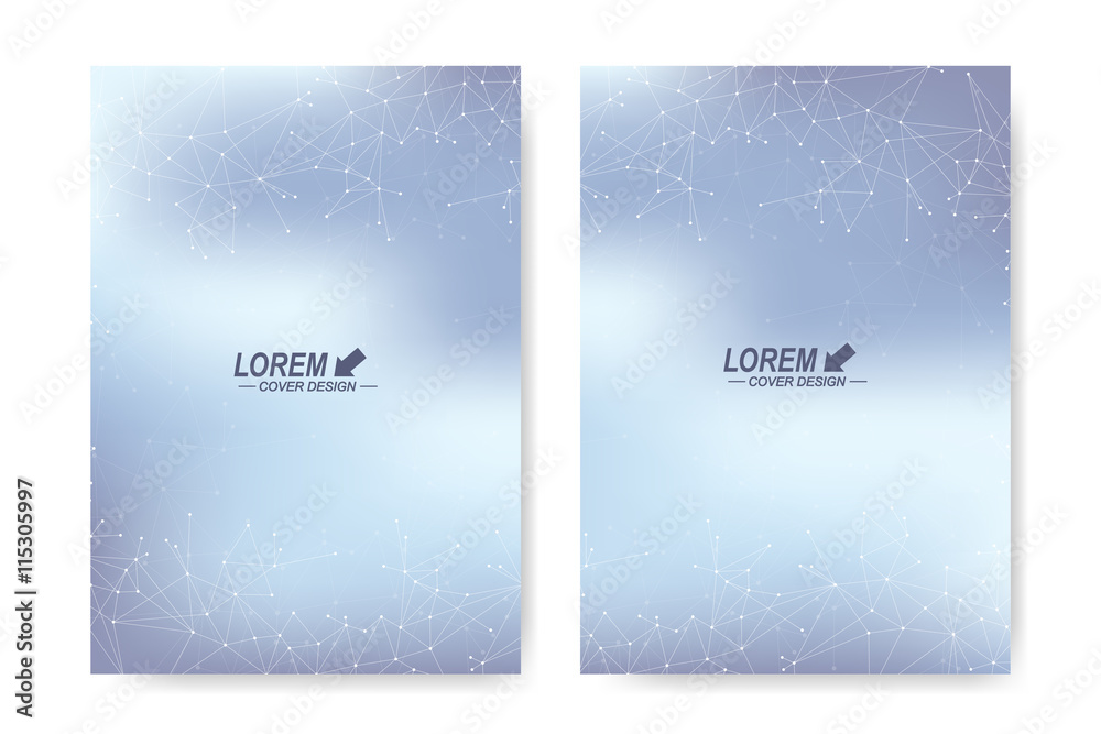 Modern vector template for brochure, Leaflet, flyer, cover, magazine or ...