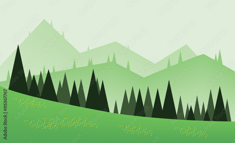 Abstract Landscape Architecture