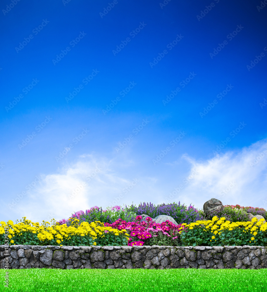 Amazing Flower Garden Wallpaper