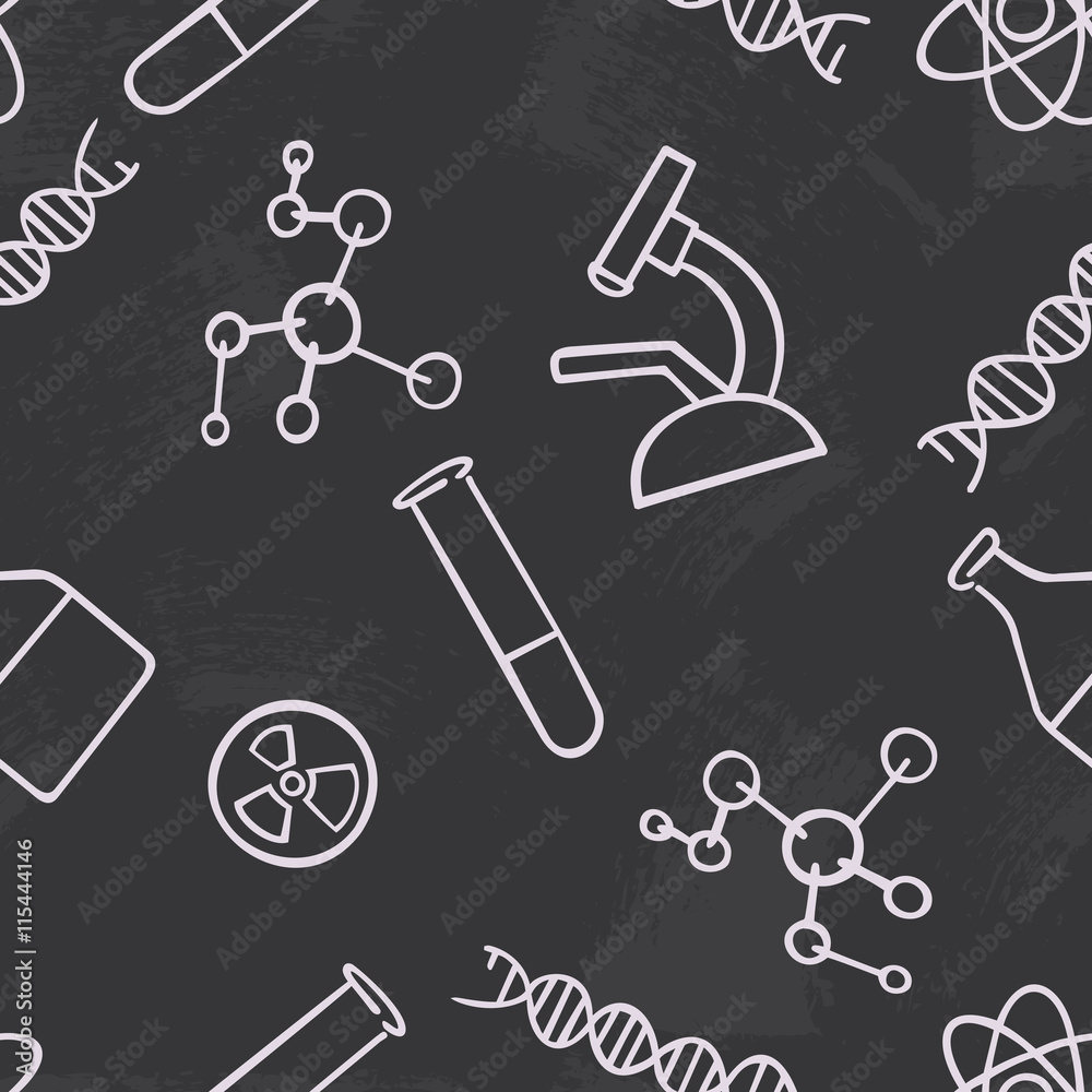 Science Symbols Wallpaper