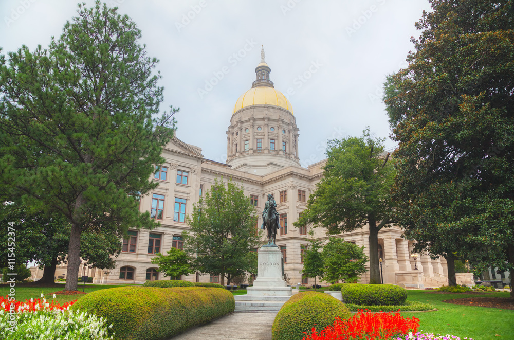 Georgia State Capitol building in Atlanta Stock Photo | Adobe Stock
