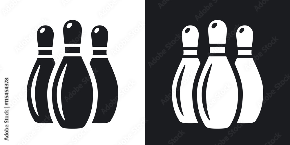 Bowling Pins Vector