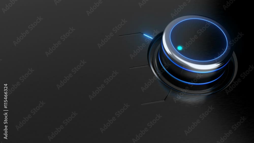 Vidéo Stock Animated switch button with three options plan. Concept ...