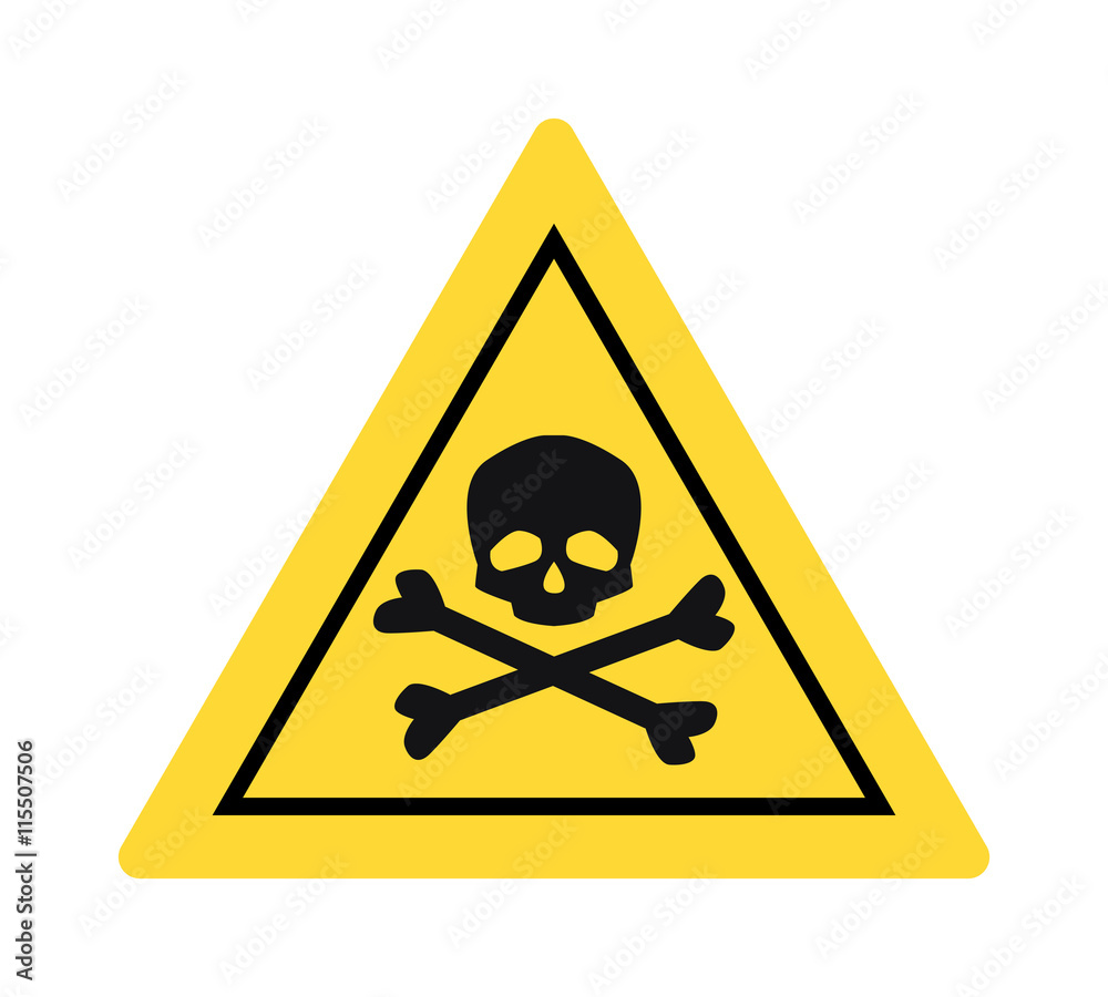 Prohibition sign vector illustration. Warning danger symbol prohibiting ...