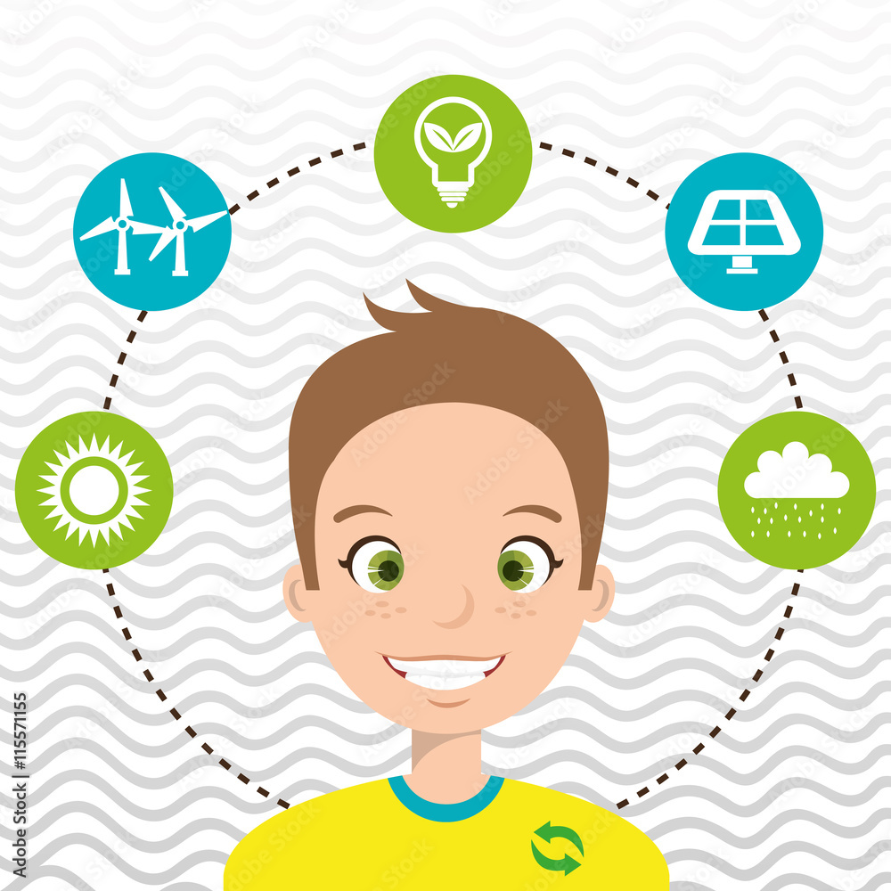 people and environment isolated icon design, vector illustration ...