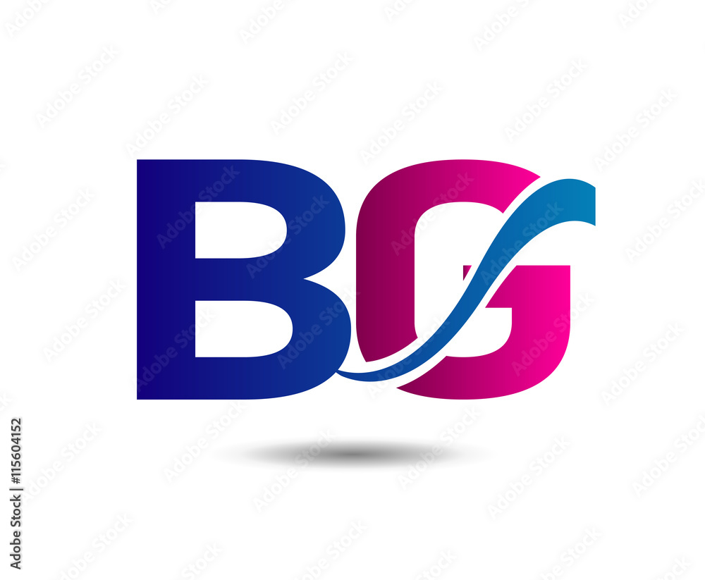 BG Logo Stock Vector | Adobe Stock