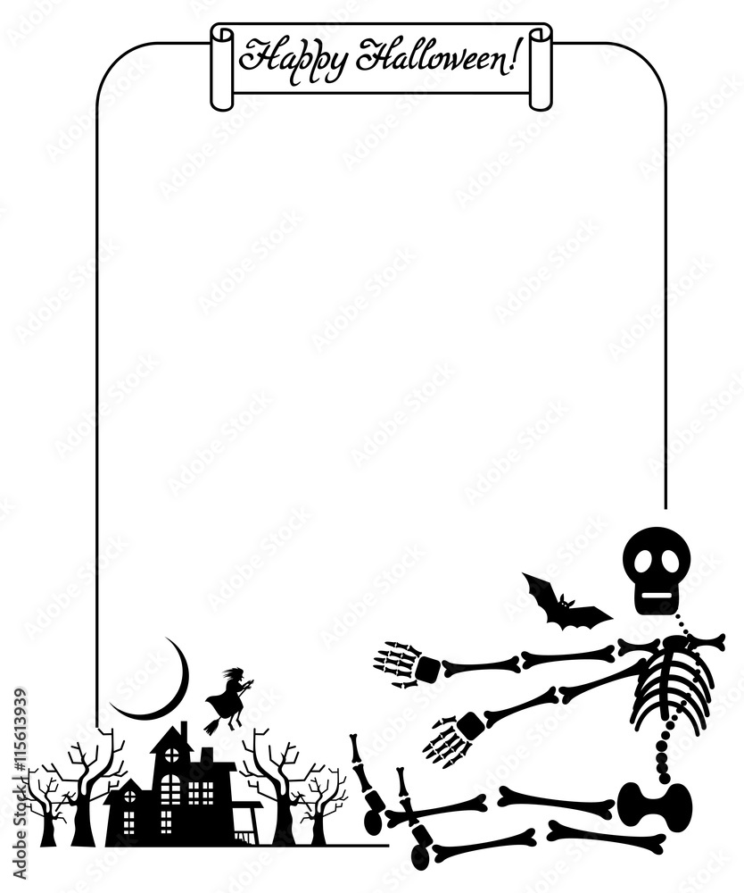 Halloween Clip Art Border
