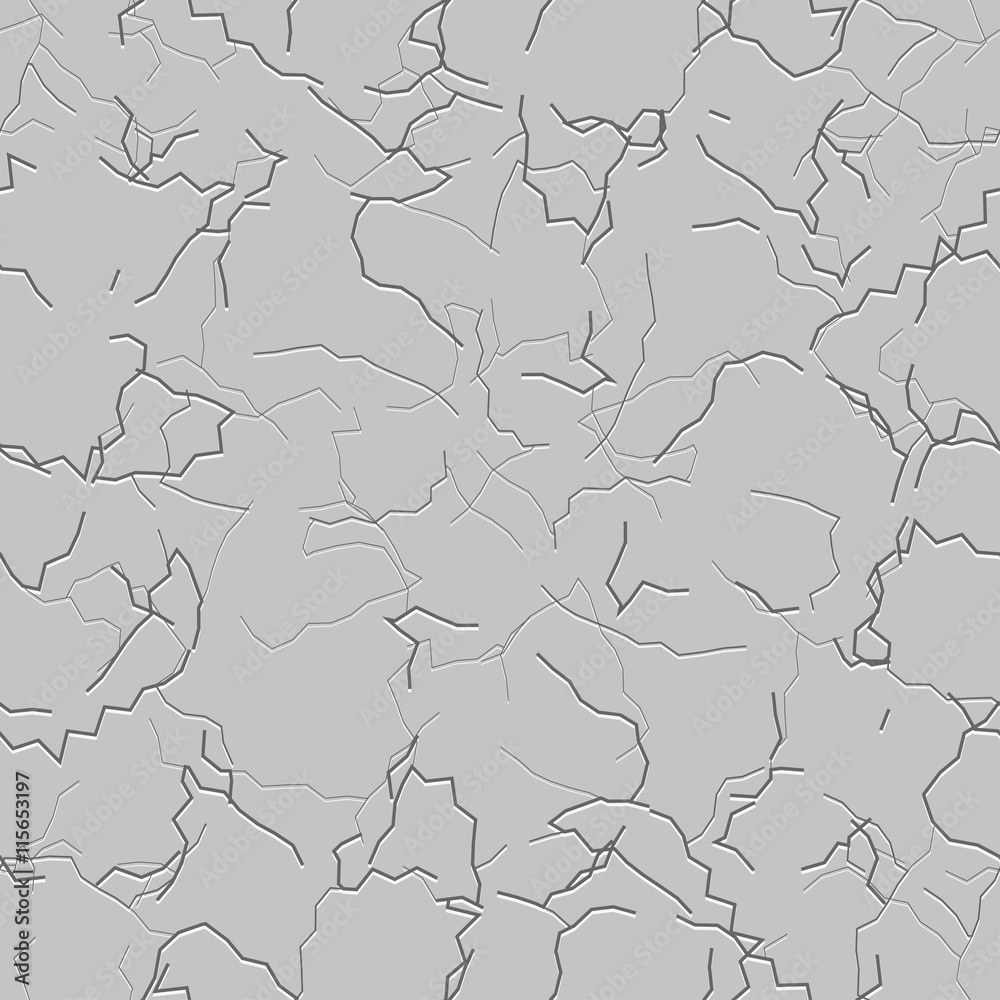 Seamless Cracked Background Stock Vector | Adobe Stock