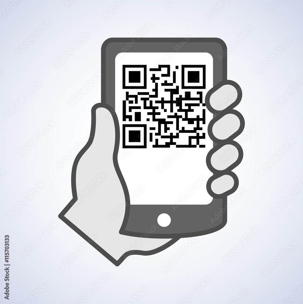 QR code scanning with mobile phone. Capture QR code on mobile phone ... QR code scanning with mobile phone. Capture QR code on mobile phone ...