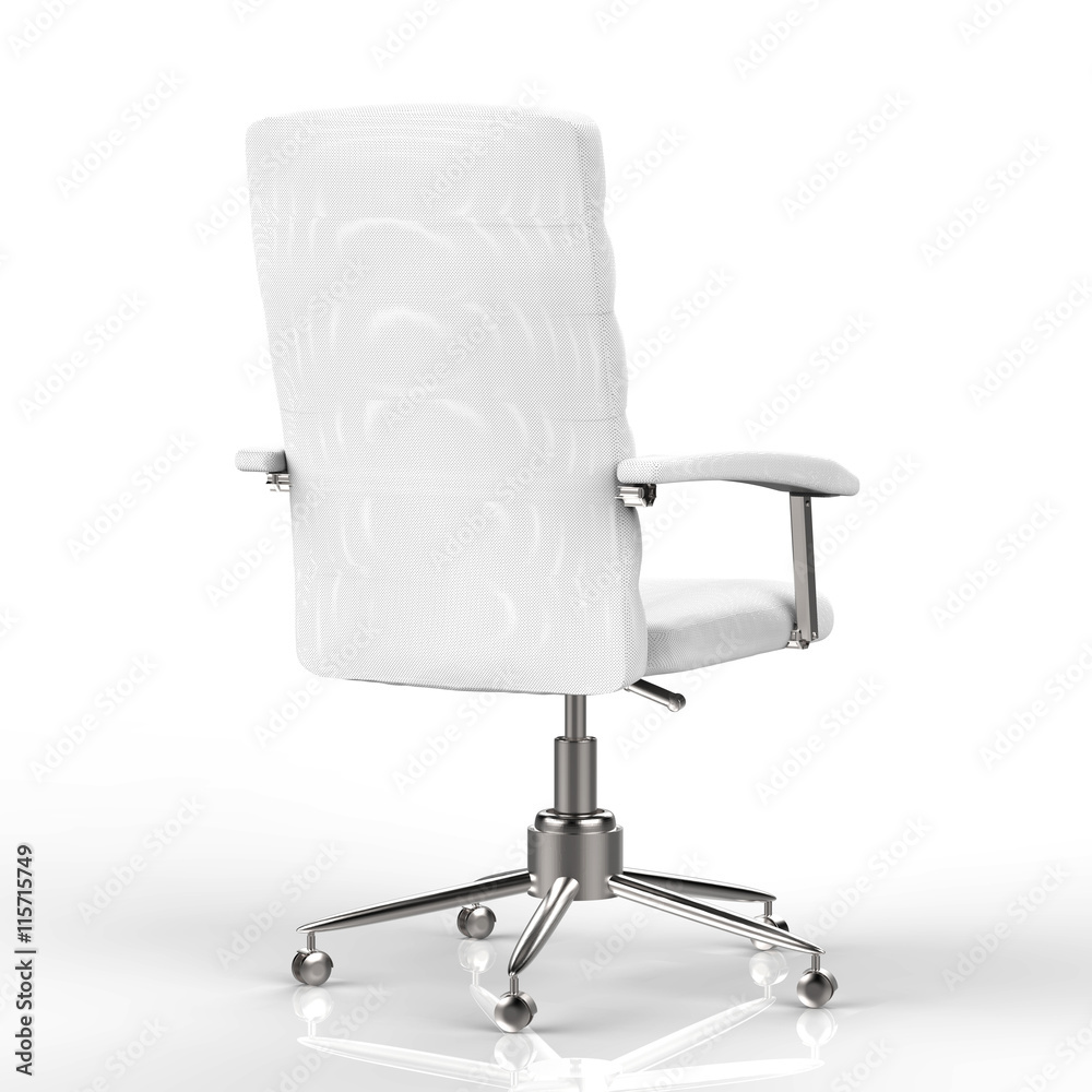 white office chair Stock Photo | Adobe Stock